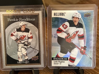 Luke Hughes RC 2023-24 Trilogy Rookie Renditions Rookie Card #RR-6 ...