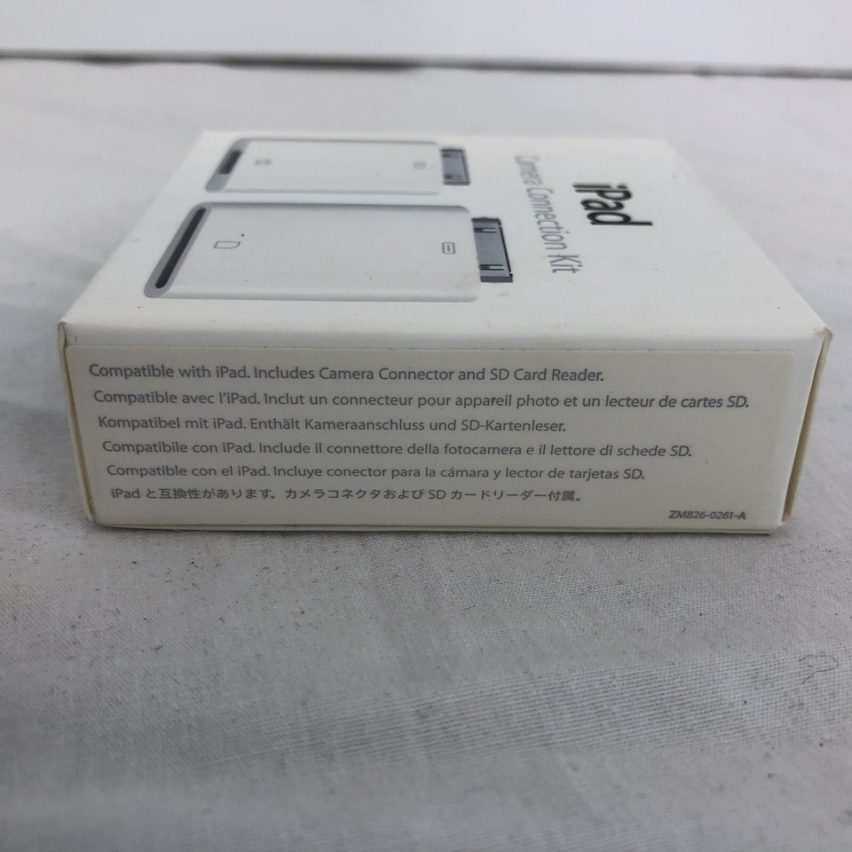Apple iPad Camera Connection Kit Model A1362 A1358 | eBay