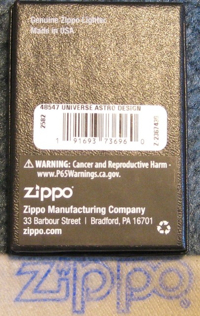 Zippo Universe Astro Design 540 Fusion Windproof Lighter 48547 for sale ...