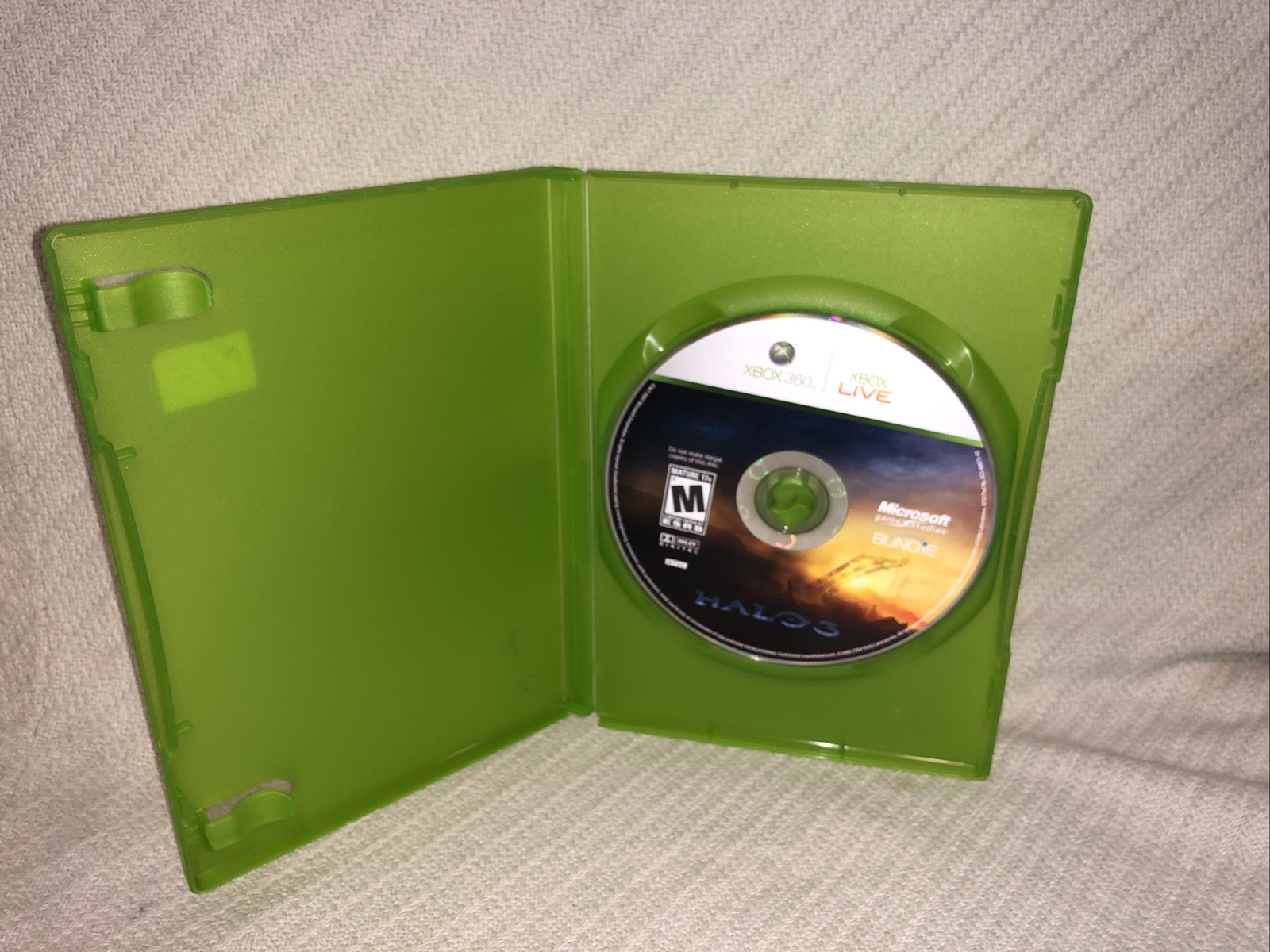 Microsoft Games Halo 3 Video Game Disc in Generic Case for Xbox 360 ...