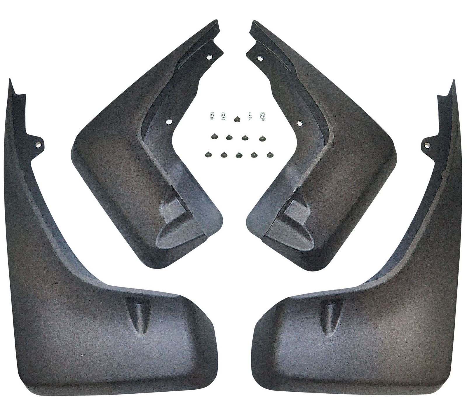 LAND ROVER FREELANDER 2 FRONT & REAR MUDFLAP SET MUD FLAPS KIT LR003322 ...
