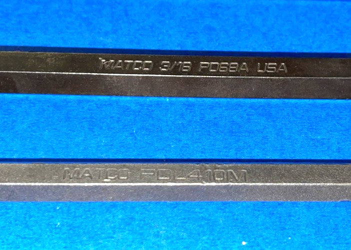 MATCO TOOLS 4 PIECE LONG REACH PUNCHES 8 TO 15 INCHES LONG FREE ...