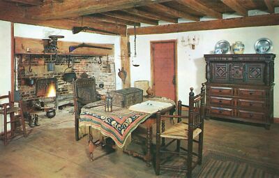 Guest Room Iron Masters House Saugus Ironworks Restoration Postcard ...