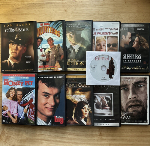 Tom Hanks DVD Lot Bundle - 11 Movies, 14 Disc - No Digital Copies | eBay