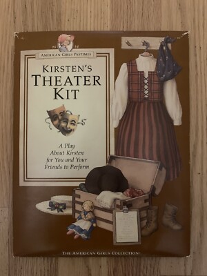 American Girl Kirsten Theater kit Dolls 1854 Pioneer Girl New SEALED | eBay