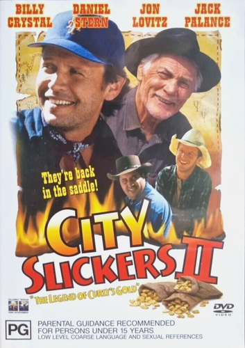 City Slickers 2 (DVD, 1994) Billy Crystal, Jack Palance, Region 4 - VGC ...