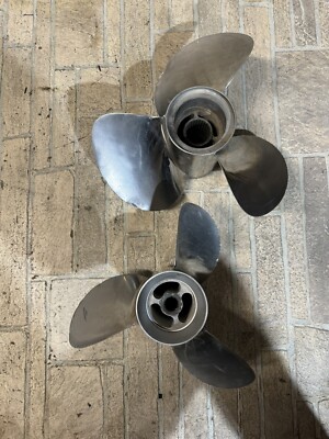 USED OEM Volvo Penta F6 3 Blade Duo Props Front Rear Propellers 3851466 3851476 | eBay