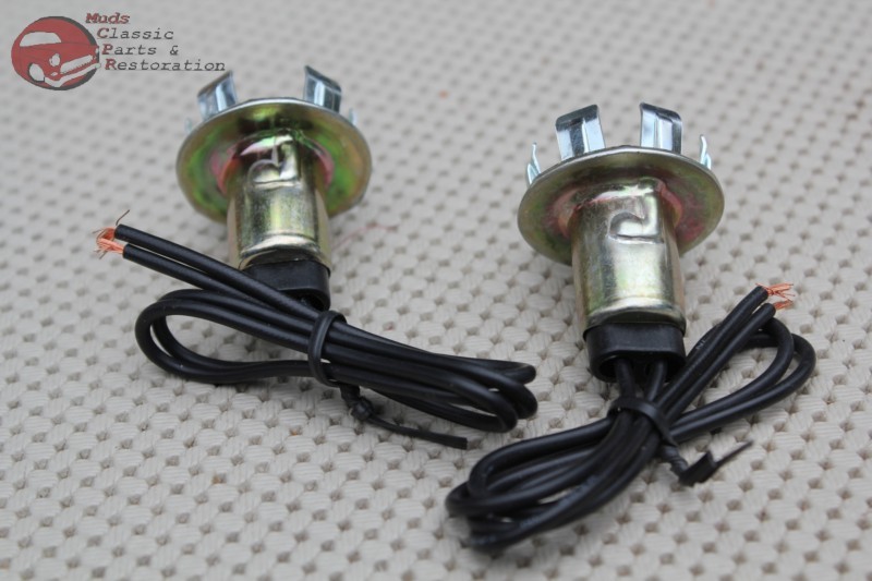 Chevy GM Light Lamp Sockets & Wiring Park Backup Brake Tail Lights Turn ...