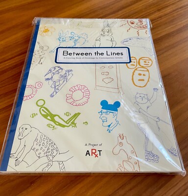 Between the Lines: A Coloring Book of Drawings by Contemporary Artists ...