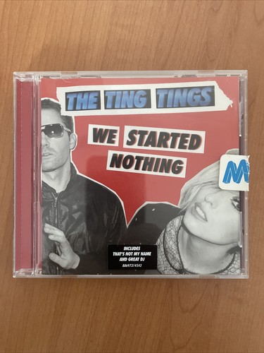 The Ting Tings - We Started Nothing (CD, 2008, Sony BMG) VERY GOOD ...