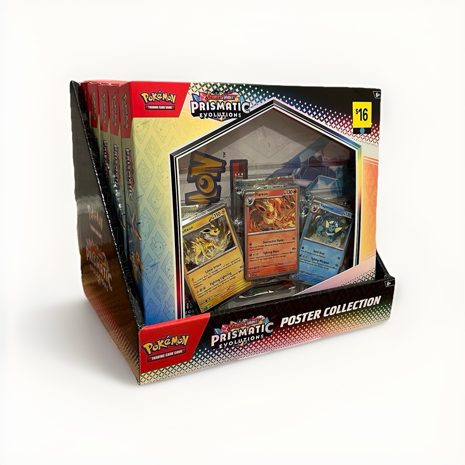 *NEW* Pokemon Prismatic Evolutions Poster Collection Sealed Box Case ...