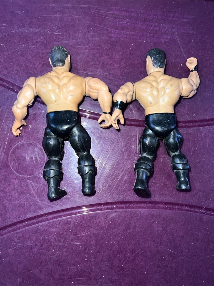 1985 Remco AWA Wrestling Tag Team Road Warriors Animal & Hawk Action ...
