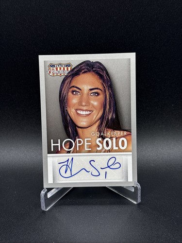 2015 American Panini Signatures Hope Solo #S-HS | eBay