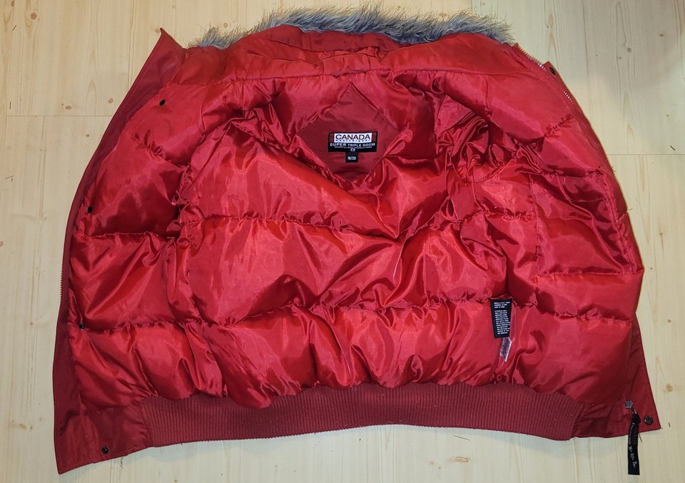 Canada Weather Gear - Super Triple Goose Ladies Coat - Adult 18/20 | eBay