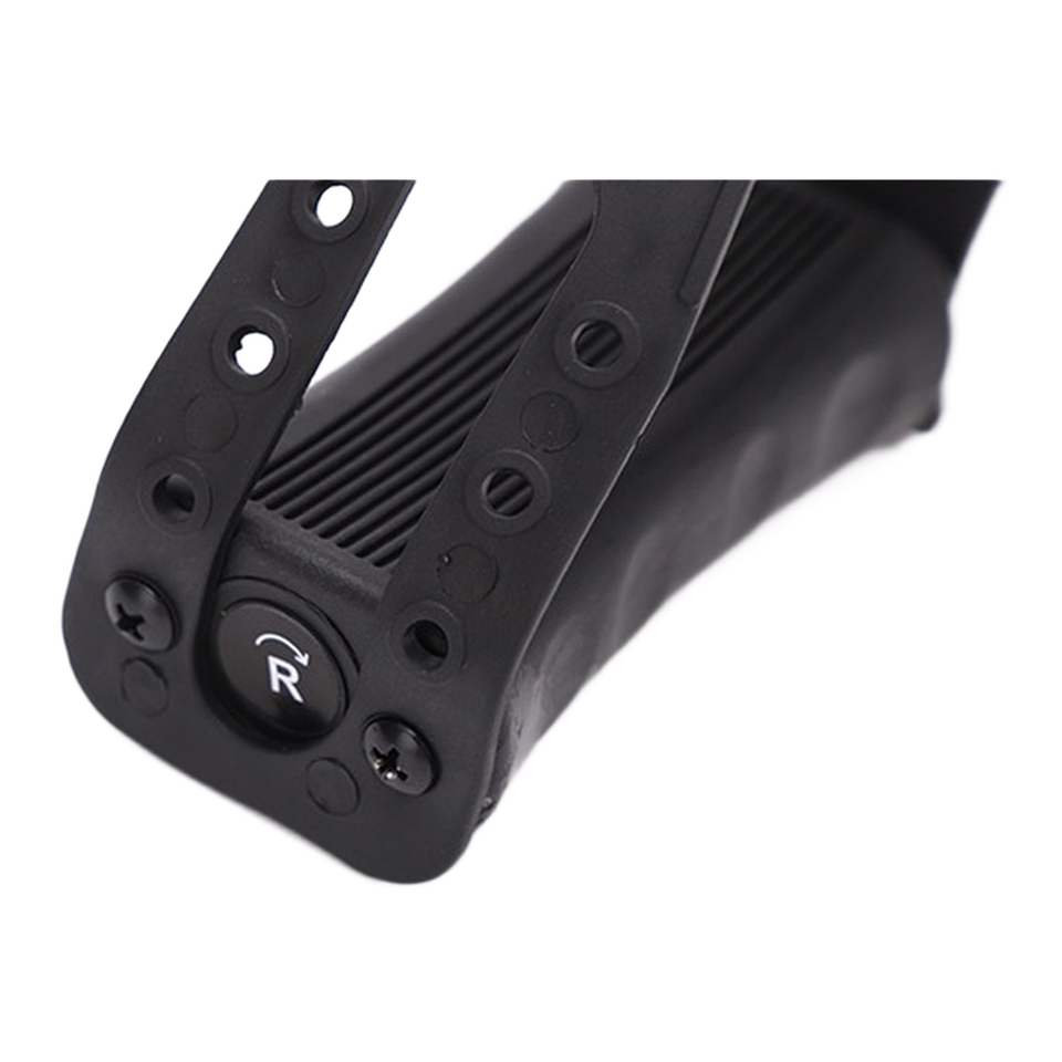 Black Square Foot Pedal Pair for EFor Xercise Bike Plastic 1/2 9/16 Fit ...