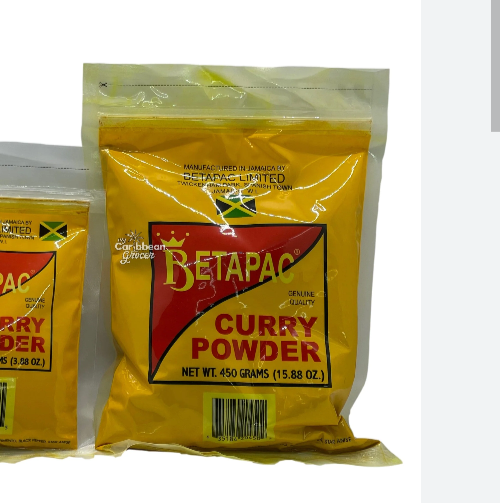 Real Jamaican Beta Pac 100% Jamaican Curry Powder 450g (1 P.K) | eBay