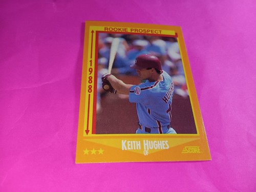 Keith Hughes (Baseball Card) 1988 Score #635 Rookie | eBay