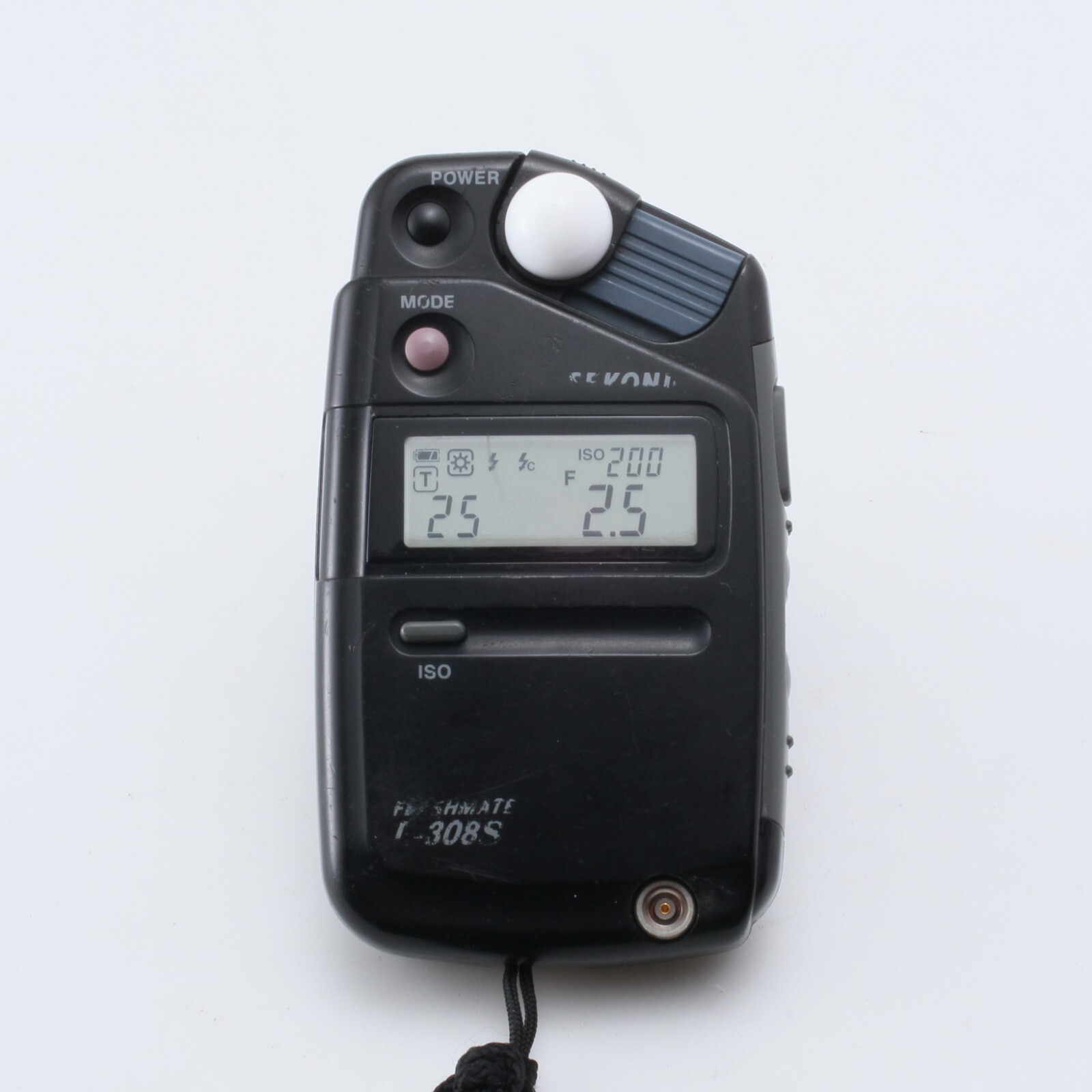 Sekonic Digital Light Exposure Meter L-308S Flash Mate in Case Tested ...