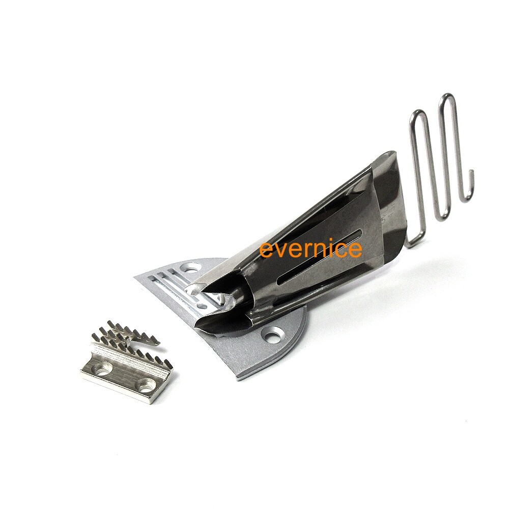 CLEAN FINISH BINDER+NEEDLE PLATE+FEEDER for 1-NEEDLE INDUSTRIAL SEWING ...