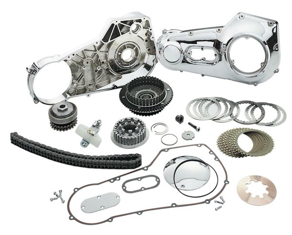 RevTech - 58650 - Complete Primary Drive Kit with Chrome Inner ...