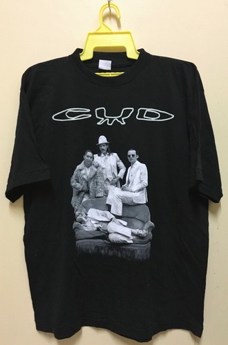 VINTAGE 90s CUD INDIE ROCK BRITPOP TOUR CONCERT PROMO T-SHIRT BLUR ...