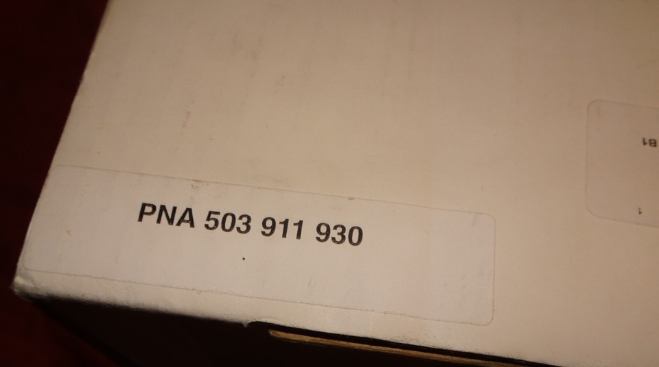 PORSCHE BRA - 930/911 TURBO front cover = PNA 503 911 930 = PNA 503 911 ...