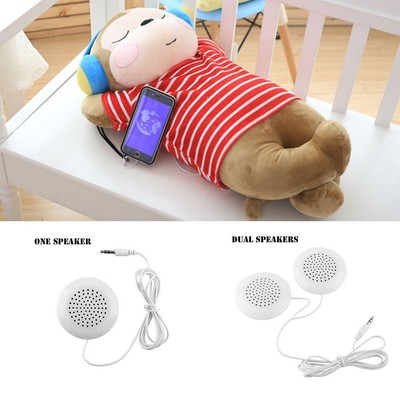 Mp4 Tablet Portable 3.5 Mm Plug Pillow Speaker Stereo U-Shaped Pillow ...
