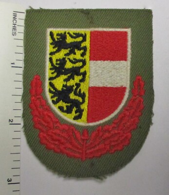 AUSTRIAN FIRE POLICE PATCH Older Vintage Original AUSTRIA | eBay