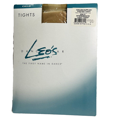 Leo's Dance Wear 409-21 Girl's Size 6x-7 Intermediate Light Toast ...