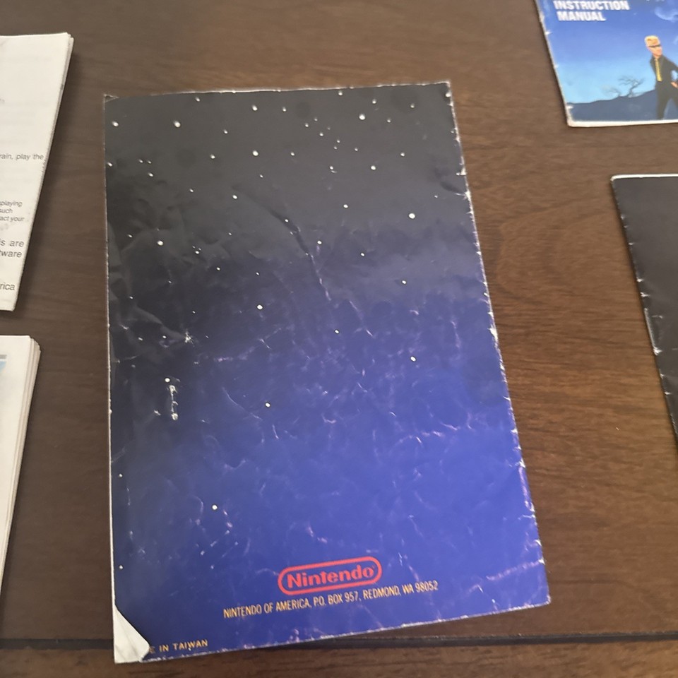 Nintendo NES Lot Of Game Paperwork, Manuals, Posters/ Inserts | eBay