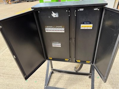 Distribution Box 125A 3 Phase Distro MCB 125Amp With RCBO | eBay UK