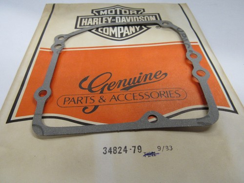 NOS Harley-Davidson #34824-79 Rotary Top 4-Speed Trans Cover Gasket ...