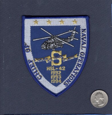 HSL-42 PROUD WARRIORS SAFETY S 1992 1993 1994 US Navy Helicopter ...