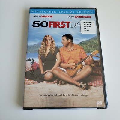 50 First Dates (DVD, 2004, Widescreen Special Edition) NEW 43396014268 ...