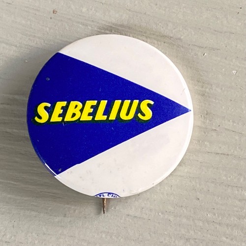 Vintage Pinback Button Kathleen or Keith Sebelius Kansas Republican ...