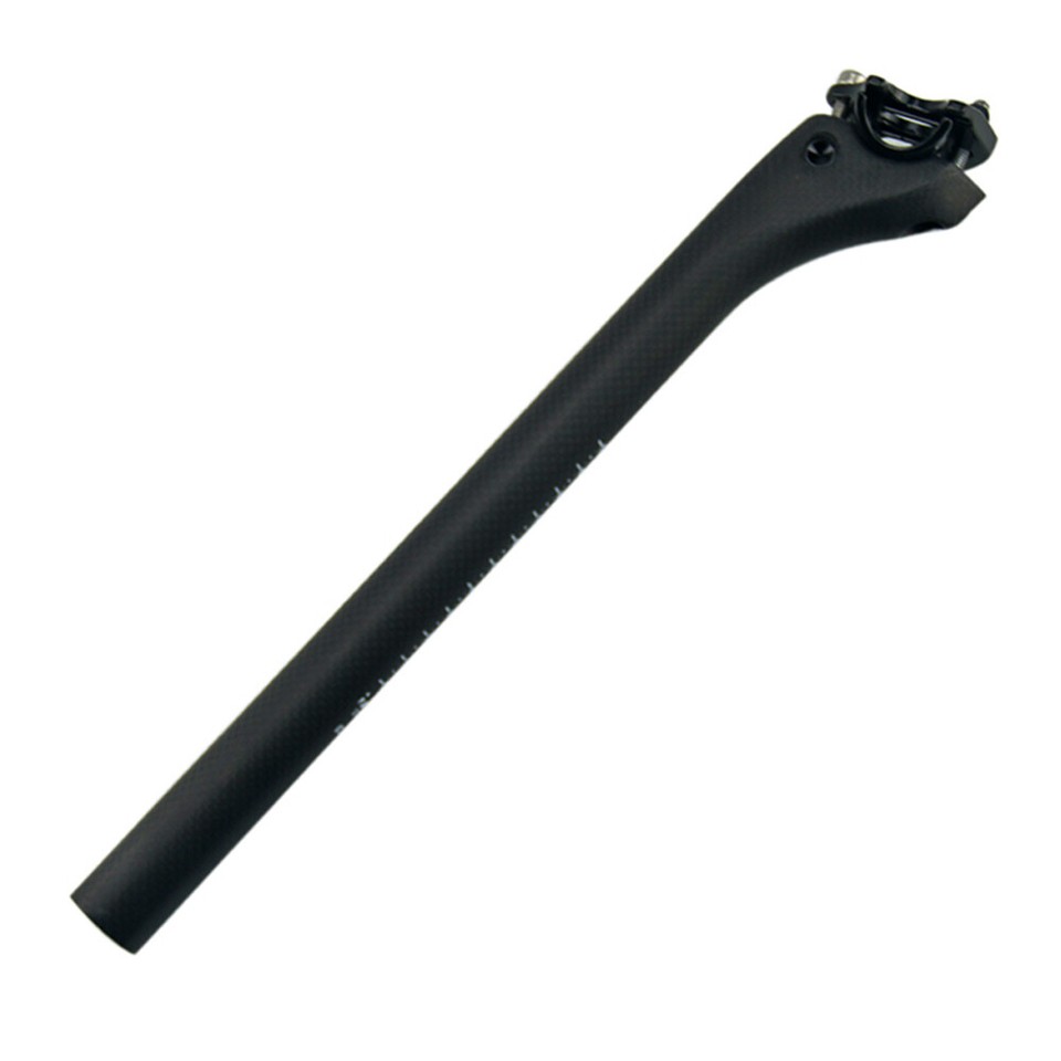 Carbon Bike Seat Post Offset 25mm Bicycle Saddle Seat MTB Seatpost USA ...