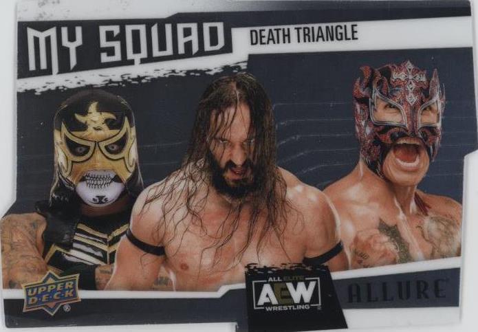 2022 Upper Deck Allure AEW - My Squad Penta El Zero M, Rey Fenix, Pac # ...