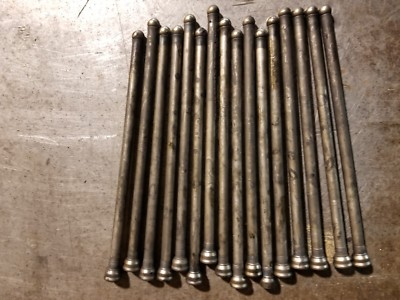05 - 2010 DURAMAX 6.6L LLY LBZ LMM PUSHROD SET OF 16 97240416 97367163 ...