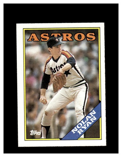 Houston Astros Nolan Ryan Topps Baseball Near Mint or Better | eBay
