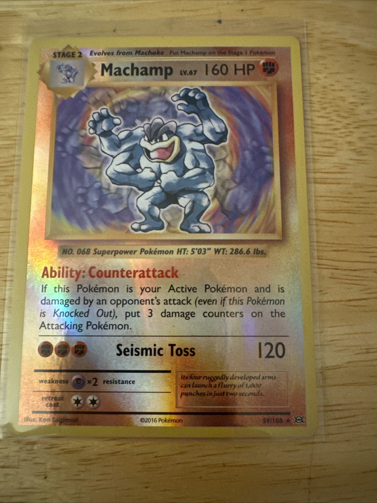 Machamp XY Evolutions 59/108 Reverse Holo Rare Pokemon | eBay
