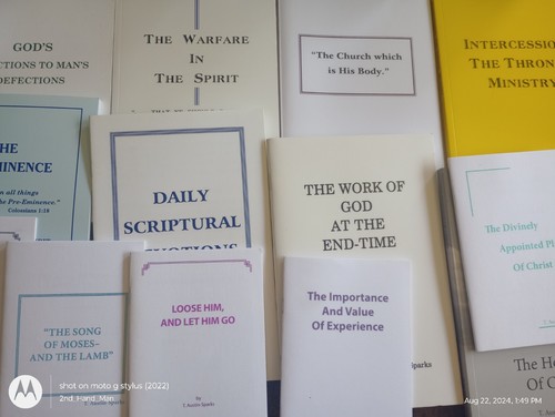 13 T AUSTIN SPARKS BOOK LOT:WORK GOD,HORIZON CHRIST,PRE EMINENCE ...