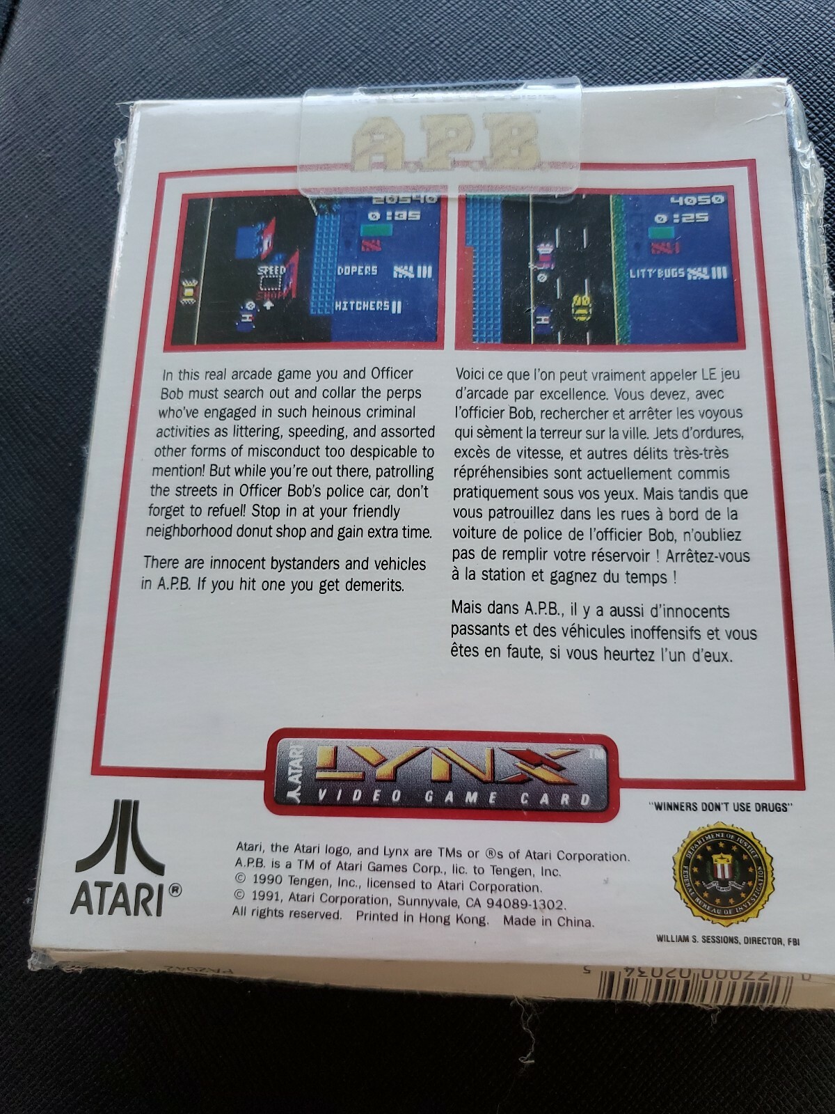 A.P.B. Atari Lynx DAMAGED BOX Factory Sealed APB 77000020345| eBay