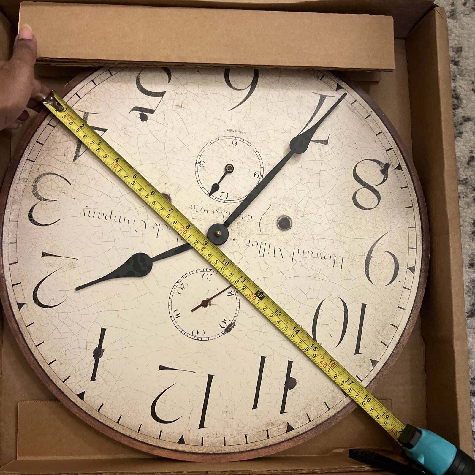 The Original Howard Miller III Clock | eBay