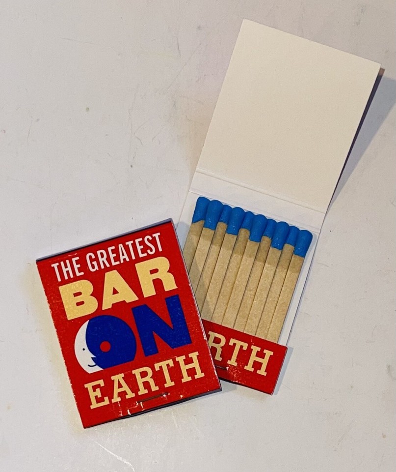 Lot of 2: WINDOWS ON THE WORLD & GREATEST BAR ON EARTH MATCHES New Old ...