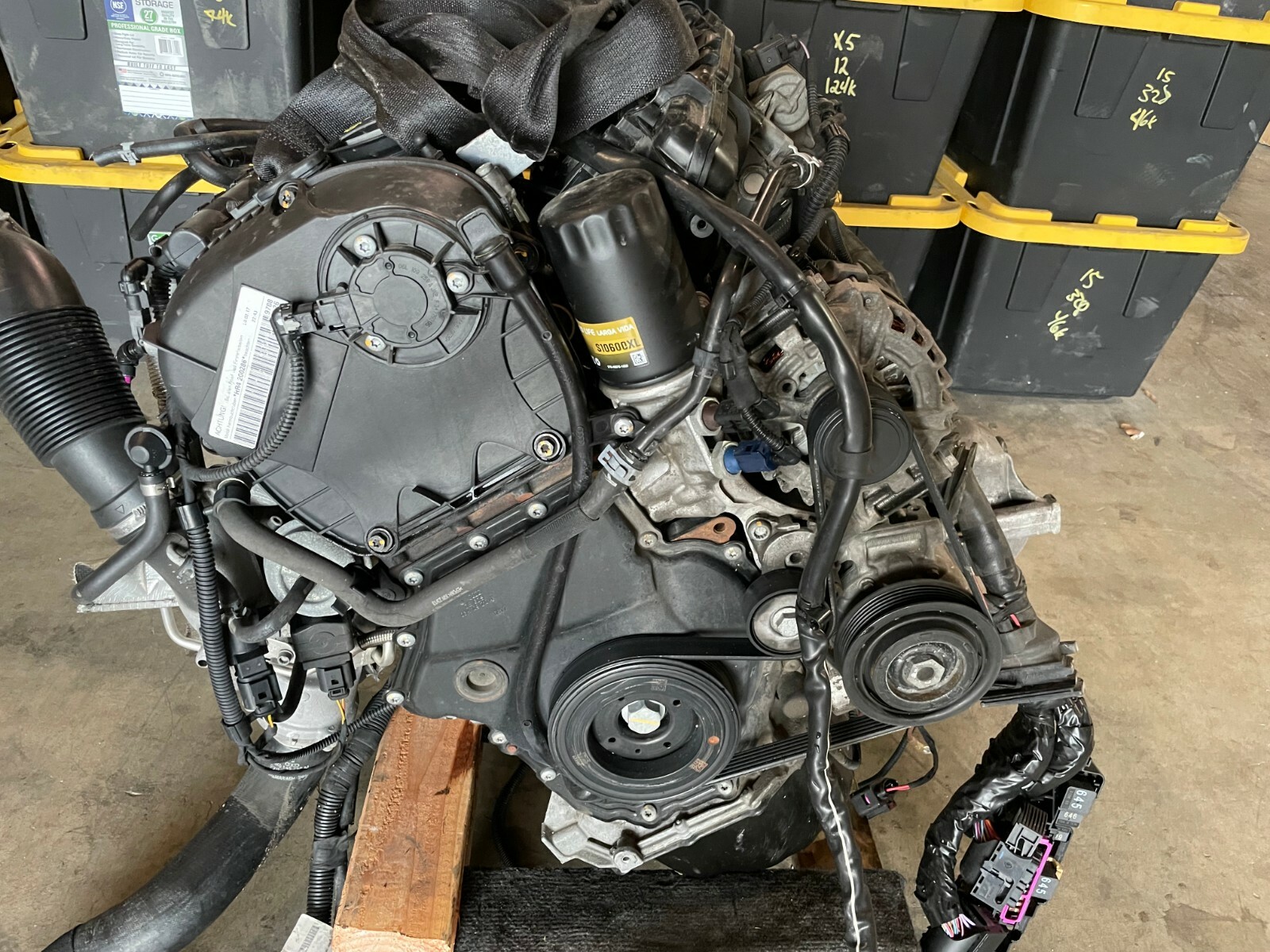 2013-2016 Audi A4 A5 2.0L B8 B8.5 Engine Motor Block Assembly TESTED ID ...