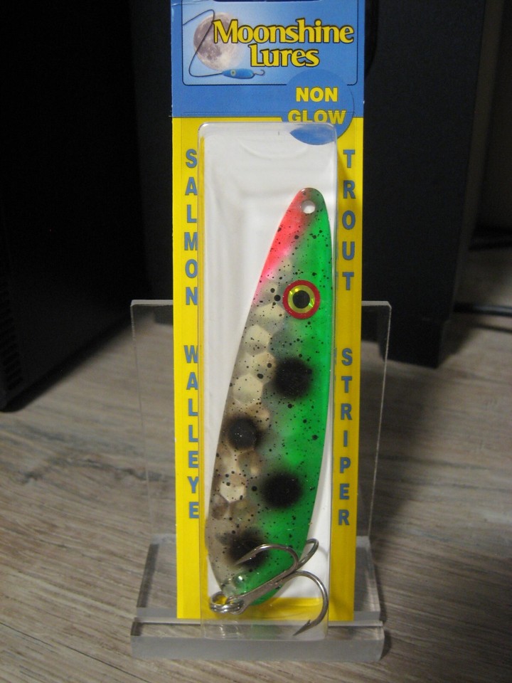 Moonshine 4 1/2" Magnum New Moon Series Trolling Spoons - Fishing Lures ...