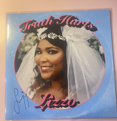LIZZO Truth Hurts 12” Blue Vinyl Autographed Signed Sealed Limited ...