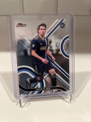 2022 Topps Finest MLS Leon Flach RC Base #88 | eBay