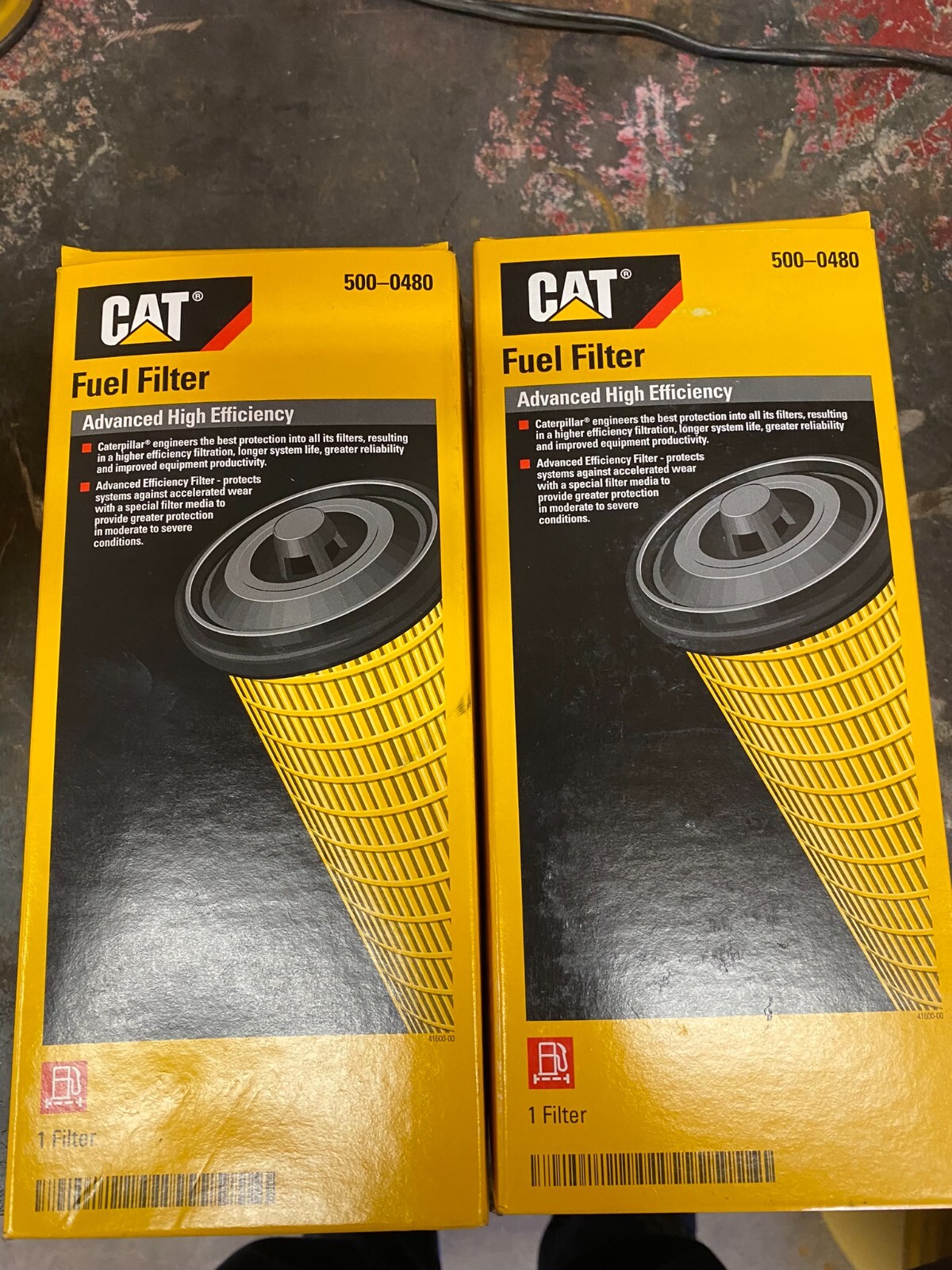 CATERPILLAR 5000480 - Cross reference fuel filters