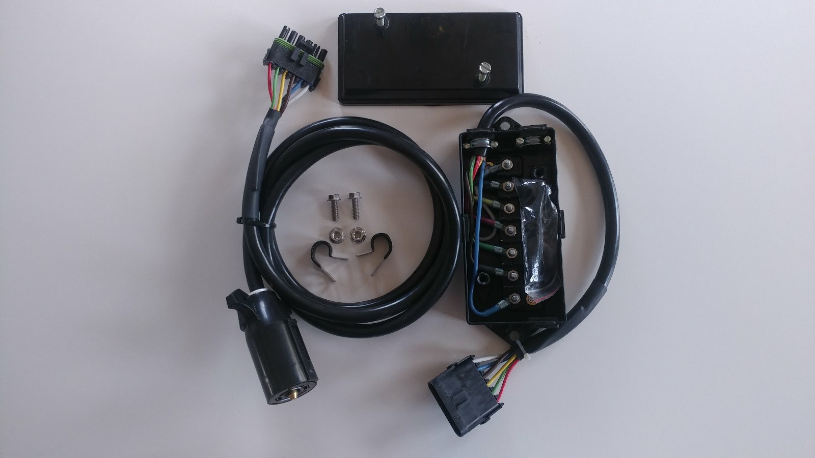 7 RV 6' plug and trailer junction box with Weather Pack pigtail system ...